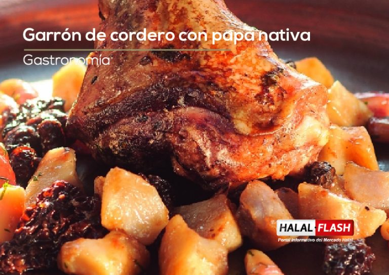 Garrón de cordero con papa nativa, morcella y piñones – EL HALAL A SU ...