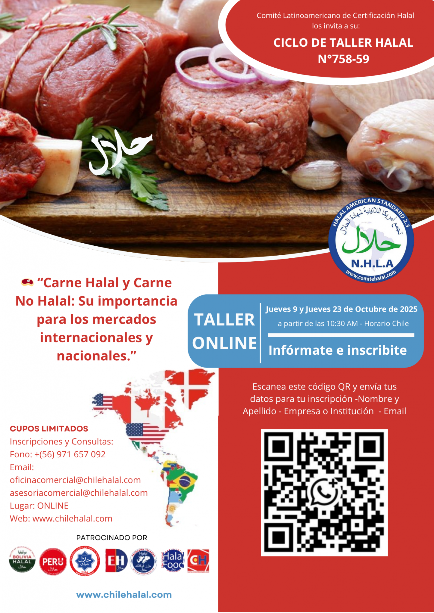 Talleres Halal N°758 y N°759: Una mirada al mercado de la carne Halal ...
